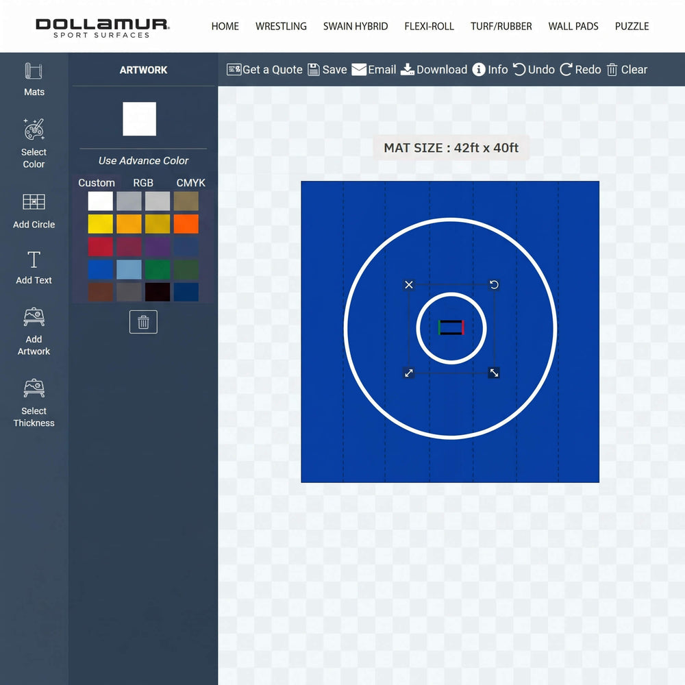 Wrestling Mats & Practice Room Flooring | Dollamur