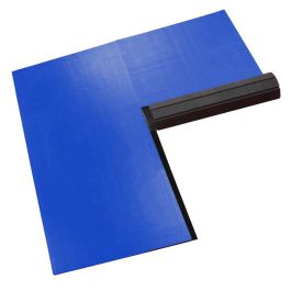 10x10x1-1/4" Smooth Tapeless FLEXI-Connect® Mat - Royal Blue